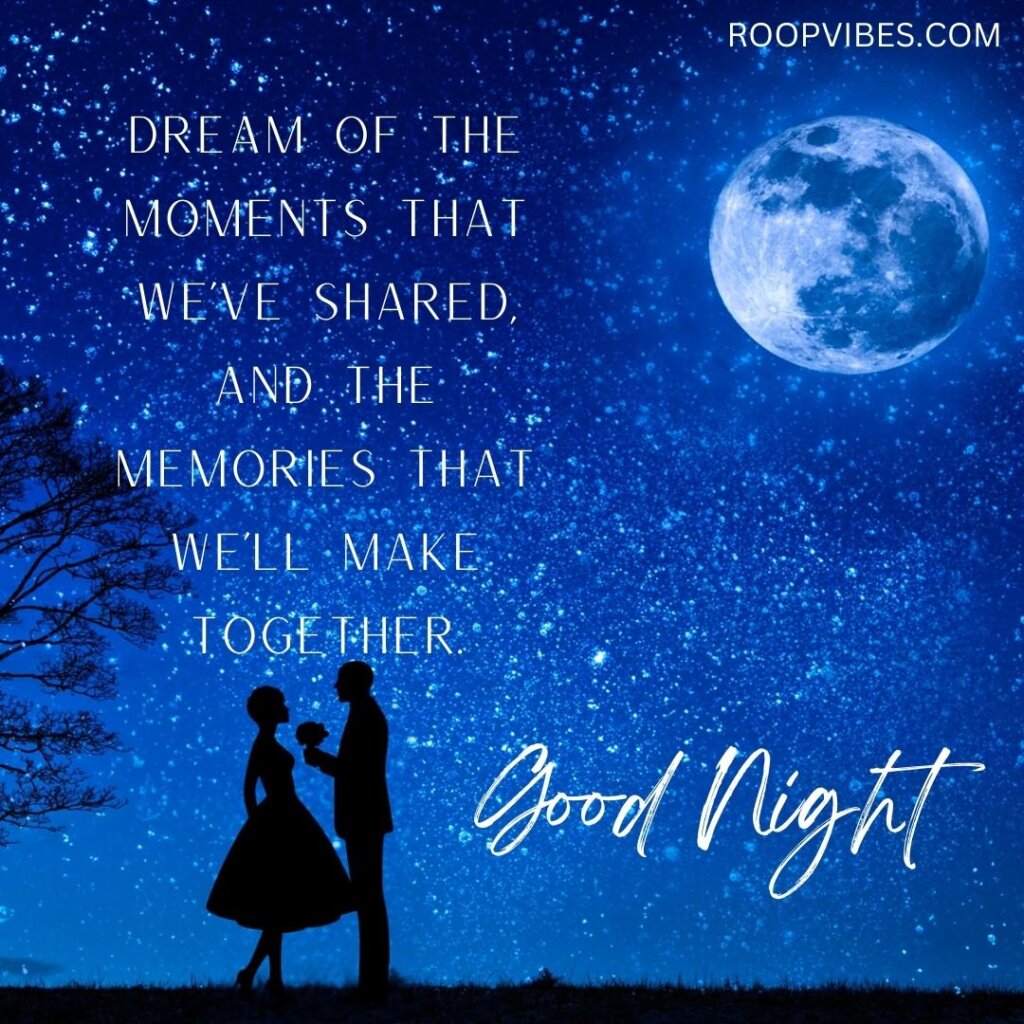 75+ Romantic Good Night Love Images, Wishes & Quotes for Lover - RoopVibes