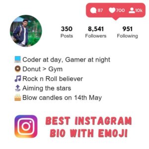 450+ Instagram Bio Ideas for Boys - RoopVibes