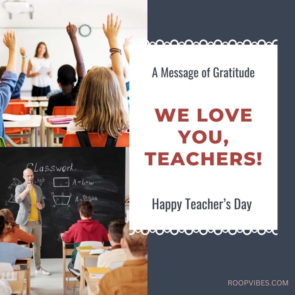 Happy Teachers Day Wishes, Images, and Quotes | RoopVibes