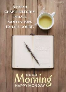 75+ Inspiring Monday Good Morning Images, Wishes and Quotes For ...
