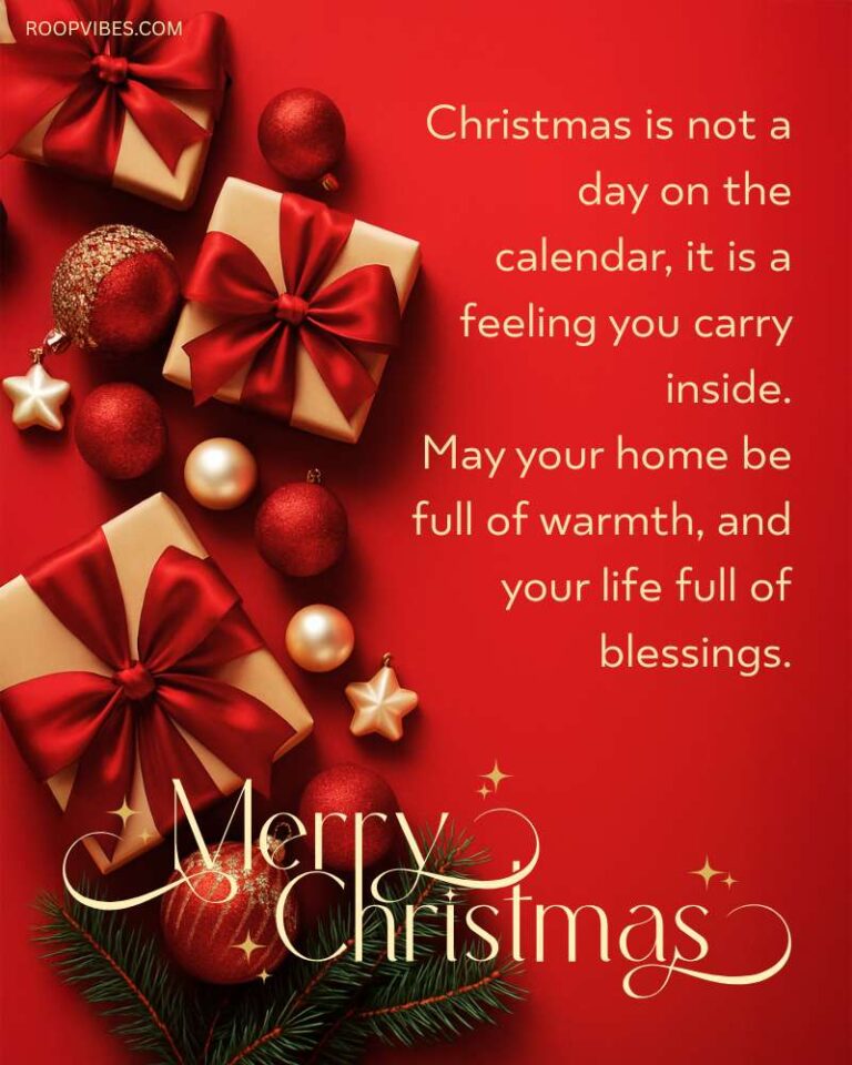 Best Merry Christmas 2025 Wishes, Images, Quotes and Rhymes | RoopVibes